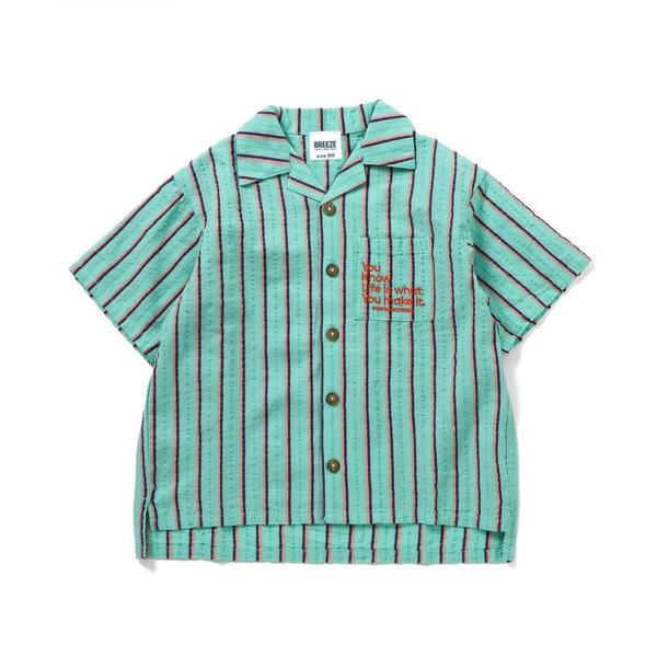 ZOZO問い合わせ番号:107424520ショップ:F.O.Online Store，エフオーオンラインストアブランド:BREEZE，ブリーズ商品名:【サマーエール】先染めサッカー半袖シャツ_セットアップ可カテゴリ:トップス>シャツ/...