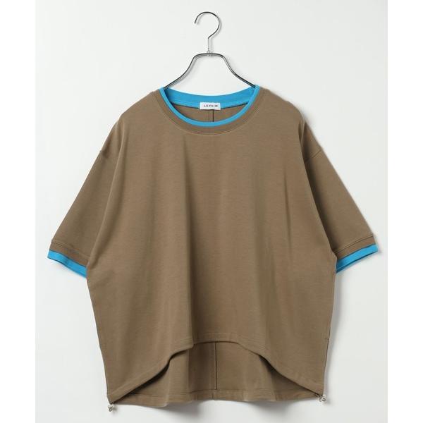 ZOZO問い合わせ番号:107424571ショップ:LEPSIM，レプシィムブランド:LEPSIM，レプシィム商品名:配色リブプルオーバーSS　687249カテゴリ:トップス>Tシャツ/カットソーブランド品番:687249素材:本体：...
