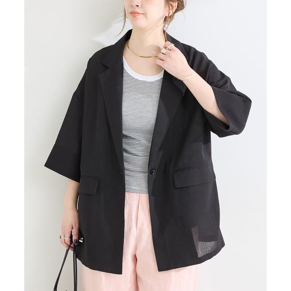 ZOZO問い合わせ番号:107424664ショップ:JOINT WORKS，ジョイントワークスブランド:B.C STOCK，ベーセーストック，Simplicite，サンプリシテ商品名:《追加》手洗い可 / ハーフスリーブジャケットカテゴリ:...