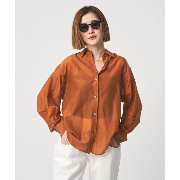 ZOZO問い合わせ番号:107424882ショップ:UNITED ARROWS，ユナイテッドアローズブランド:conte，コンテ，UNITED ARROWS，ユナイテッドアローズ商品名:＜conte＞コットンシルク シアー シャツカテゴリ:...