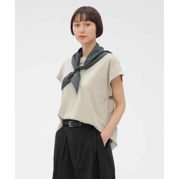 ZOZO問い合わせ番号:107424973ショップ:MARGARET HOWELL，マーガレット・ハウエルブランド:MHL.，エムエイチエル商品名:FADED ROUGH COTTON JERSEY TOPカテゴリ:トップス>Tシャツ...