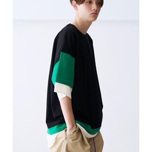 ZOZO問い合わせ番号:107426477ショップ:SeeSew，シーソーブランド:SeeSew，シーソー商品名:【UNISEX】THREE LAYER TEE/スリーレイヤードTシャツカテゴリ:トップス>Tシャツ/カットソーブランド...
