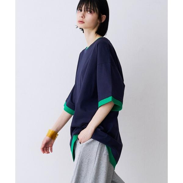 ZOZO問い合わせ番号:107436762ショップ:SeeSew，シーソーブランド:SeeSew，シーソー商品名:【UNISEX】FAKE LAYERD LOGO TEE/フェイクレイヤードロゴTシャツカテゴリ:トップス>Tシャツ/カ...