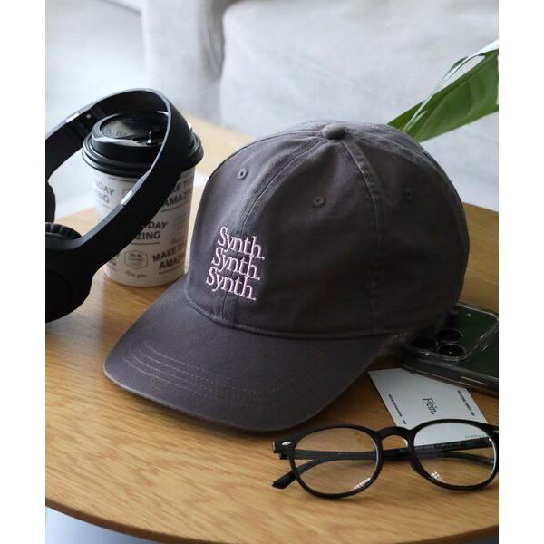ZOZO問い合わせ番号:107461691ショップ:FFEIN，フェインブランド:FFEIN，フェイン商品名:【FFEIN(フェイン)】ヴィンテージライク3段刺繍キャップ / ユニセックス キャップ 帽子 雑貨 刺繍 加工 ヴィンテージライ...