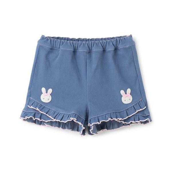 ※このアイテムは返品・交換対象外商品です。ZOZO問い合わせ番号:107461753ショップ:NARUMIYA ONLINE，ナルミヤ オンラインブランド:mezzo piano，メゾピアノ商品名:うさぎ刺しゅう　ショートパンツカテゴリ:マ...