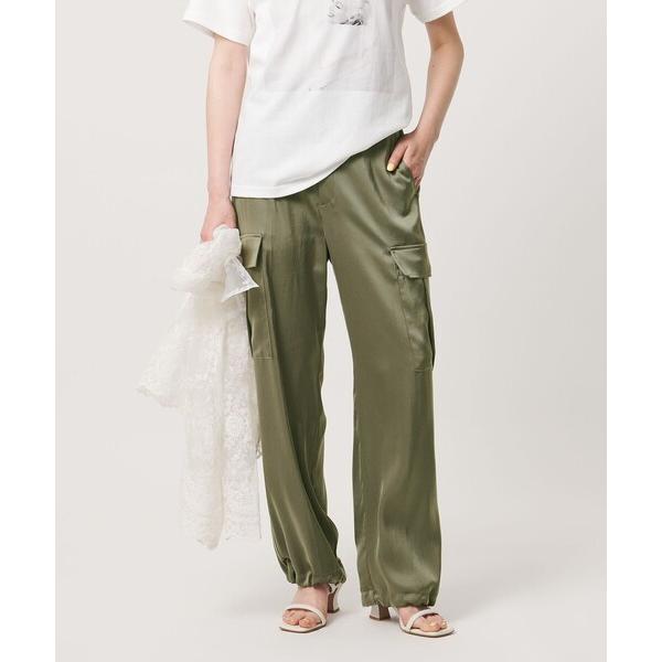 ZOZO問い合わせ番号:107461947ショップ:UNITED ARROWS，ユナイテッドアローズブランド:UNITED ARROWS，ユナイテッドアローズ商品名:サテン クリーン ポケット パンツ ‐ウォッシャブル‐カテゴリ:パンツ&g...