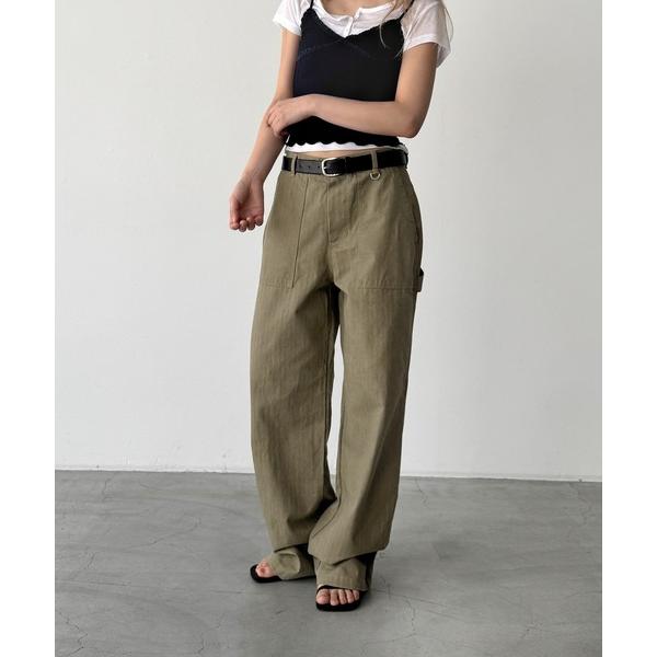 ZOZO問い合わせ番号:107462347ショップ:CANAL JEAN，キャナルジーンブランド:CANAL JEAN，キャナルジーン商品名:HARING　ヘリンボーンベイカーパンツカテゴリ:パンツ>その他パンツブランド品番:261-...