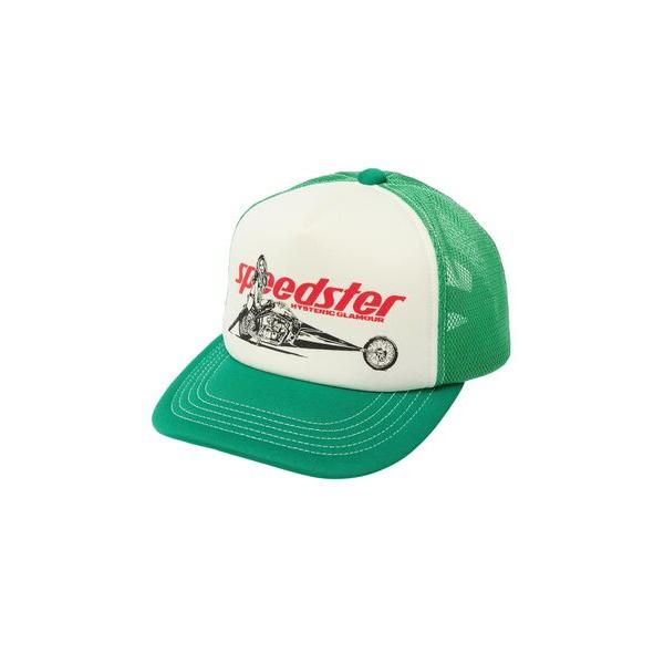 ZOZO問い合わせ番号:107463285ショップ:HYSTERIC GLAMOUR，ヒステリックグラマーブランド:HYSTERIC GLAMOUR，ヒステリックグラマー商品名:SPEEDSTER メッシュキャップカテゴリ:帽子>キャ...