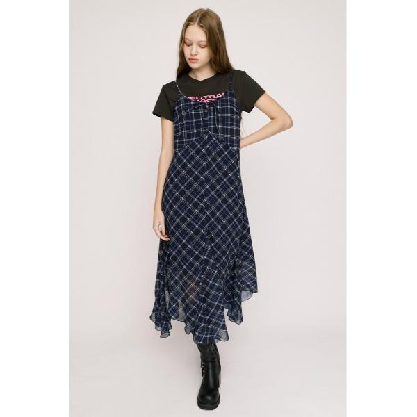ZOZO問い合わせ番号:107463409ショップ:SLY，スライブランド:SLY，スライ商品名:HANDKERCHIEF HEM CAMI DRESS ハンカチーフヘムキャミドレス 春服 夏服カテゴリ:ワンピース/ドレス>ワンピース...