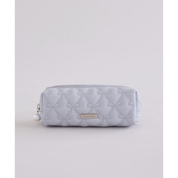 ZOZO問い合わせ番号:107463450ショップ:Maison de FLEUR，メゾン ド フルールブランド:Maison de FLEUR，メゾンドフルール商品名:リボンキルティングロングポーチカテゴリ:財布/小物>ポーチブラン...