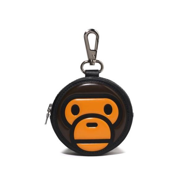 ZOZO問い合わせ番号:107463830ショップ:A BATHING APE，ア ベイシング エイプブランド:A BATHING APE，アベイシングエイプ商品名:BABY MILO PATENT LEATHER COIN CASEカテゴ...
