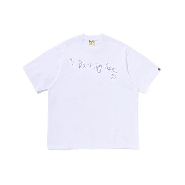 ZOZO問い合わせ番号:107464135ショップ:A BATHING APE，ア ベイシング エイプブランド:A BATHING APE，アベイシングエイプ商品名:HAND DRAW A BATHING APE RELAXED FIT T...