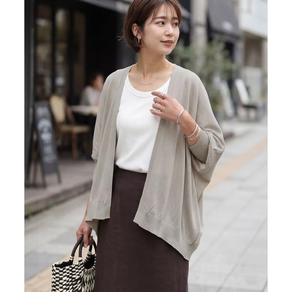 ZOZO問い合わせ番号:107465487ショップ:STYLE DELI，スタイルデリブランド:STYLE DELI，スタイルデリ商品名:【LUXE】シャリシャリドルマンカーディガンBカテゴリ:トップス>カーディガン/ボレロブランド品...