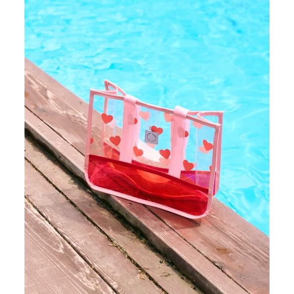 ※このアイテムは返品・交換対象外商品です。ZOZO問い合わせ番号:107465658ショップ:pairmanon，ペアマノンブランド:pairmanon，ペアマノン，coucou manon，ククゥ マノン商品名:トート型 クリア配色 ネー...
