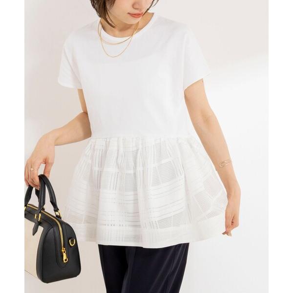 ZOZO問い合わせ番号:107465717ショップ:NOLLEY'S，ノーリーズブランド:NOLLEY'S，ノーリーズ商品名:ウォッシャブル布帛切り替えプルオーバーカテゴリ:トップス>Tシャツ/カットソーブランド品番:6-0290-4...
