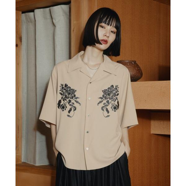 ZOZO問い合わせ番号:107465988ショップ:HARE，ハレブランド:HARE，ハレ商品名:フロントシシュウカイキンシャツ(HARE)カテゴリ:トップス>シャツ/ブラウスブランド品番:784984素材:本体:ポリエステル95% ...