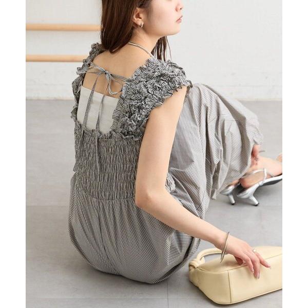ZOZO問い合わせ番号:107466662ショップ:mystic，ミスティックブランド:mystic，ミスティック商品名:シャーリングバックシャンオールインワンカテゴリ:オールインワン・サロペット>つなぎ/オールインワンブランド品番:...