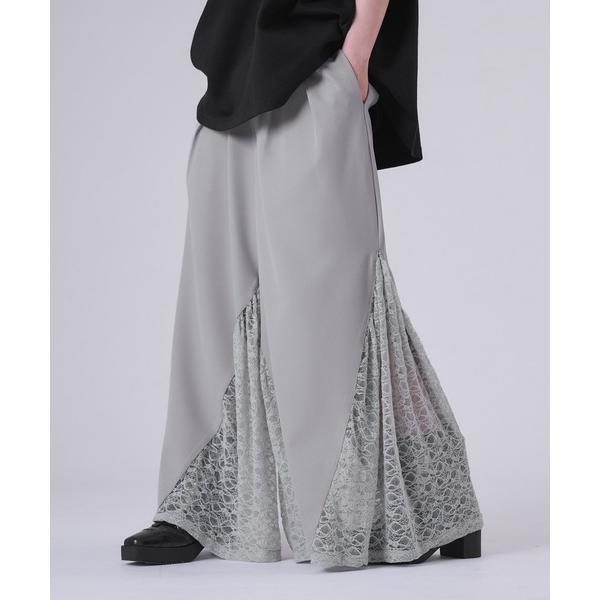 ZOZO問い合わせ番号:107466952ショップ:Ellno Loset，エルノロゼットブランド:狐独，コドク商品名:レースキリカエハカマパンツ/SETUP対応カテゴリ:パンツ>スラックスブランド品番:776884素材:本体 ポリエ...