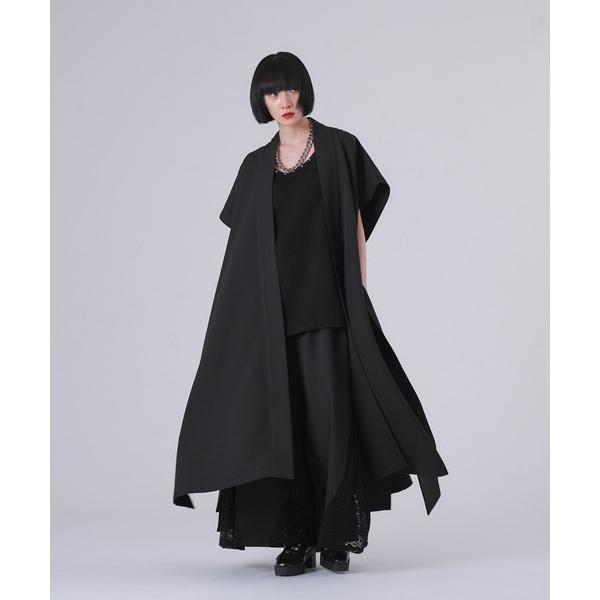 ZOZO問い合わせ番号:107466957ショップ:Ellno Loset，エルノロゼットブランド:狐独，コドク商品名:キモノオビロングジレ/SETUP対応カテゴリ:トップス>ベストブランド品番:777425素材:ポリエステル 95 ...