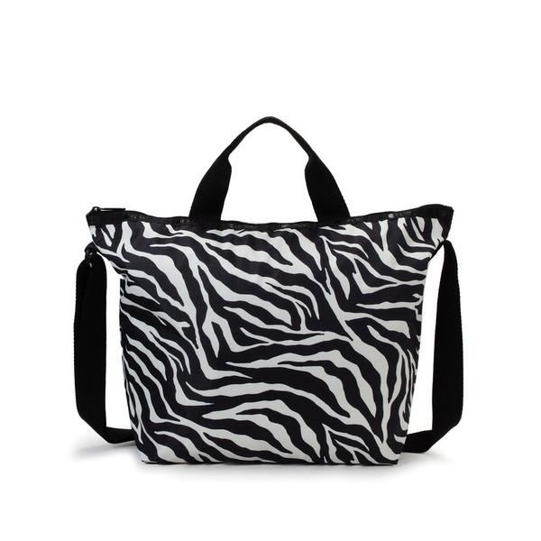 ZOZO問い合わせ番号:107499051ショップ:LeSportsac，レスポートサックブランド:LeSportsac，レスポートサック商品名:DELUXE EASY CARRY TOTE クリームブラックゼブラカテゴリ:バッグ>ト...