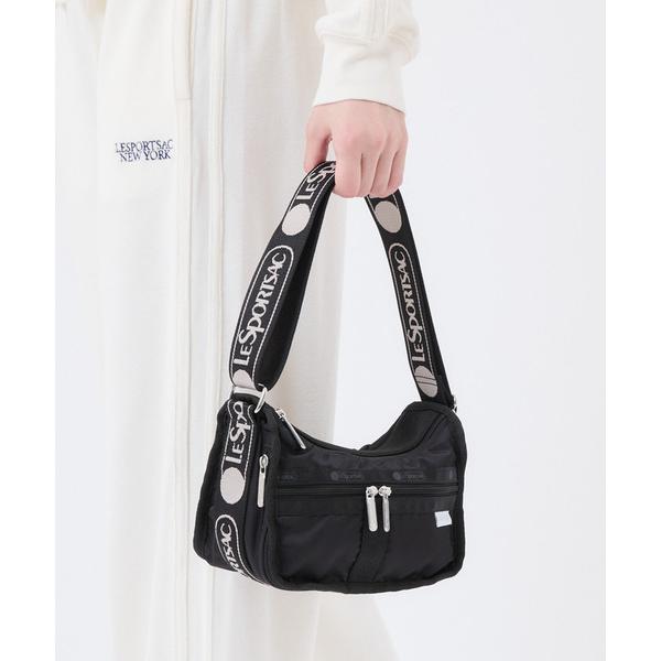 『タイムセール実施中』ZOZO問い合わせ番号:107499085ショップ:LeSportsac，レスポートサックブランド:LeSportsac，レスポートサック商品名:SMALL EVERYDAY BAG MH ロゴジャガードブラックスナイ...