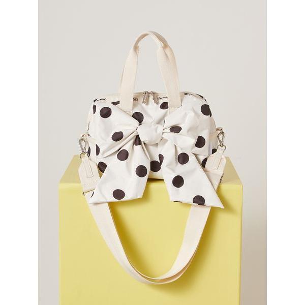 ZOZO問い合わせ番号:107502554ショップ:SNIDEL，スナイデルブランド:LeSportsac，レスポートサック，SNIDEL，スナイデル商品名:【SNIDEL×LeSportsac】LG BOW SM SATCHELカテゴリ:...