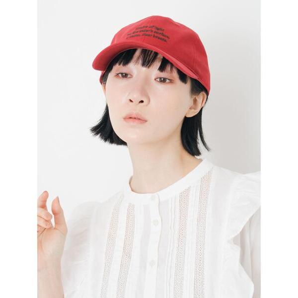 ZOZO問い合わせ番号:107502929ショップ:Samansa Mos2，サマンサ モスモスブランド:Samansa Mos2，サマンサ モスモス商品名:【消臭効果】コットンツイル刺繍キャップカテゴリ:帽子>ハットブランド品番:2...