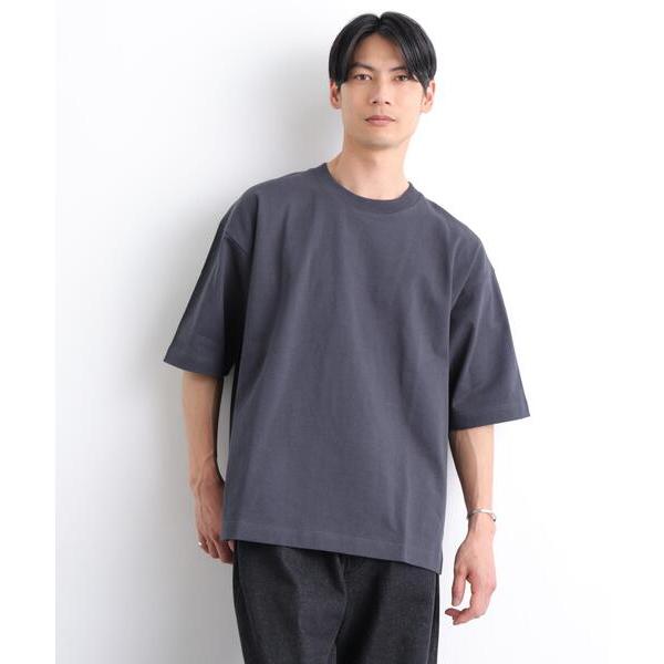 ZOZO問い合わせ番号:107503125ショップ:NANO universe，ナノユニバースブランド:NANO universe，ナノユニバース商品名:ヘビーウェイトTシャツ 半袖カテゴリ:トップス>Tシャツ/カットソーブランド品番...