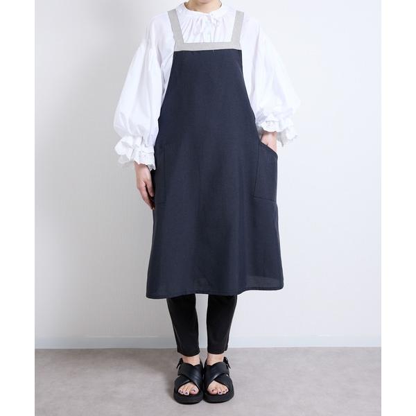 ZOZO問い合わせ番号:107503399ショップ:COMMON WARE，コモンウェアブランド:COMMON WARE，コモンウェアー商品名:MRW : Ordinary バッククロスギャザーエプロンカテゴリ:食器/キッチン>エプロ...