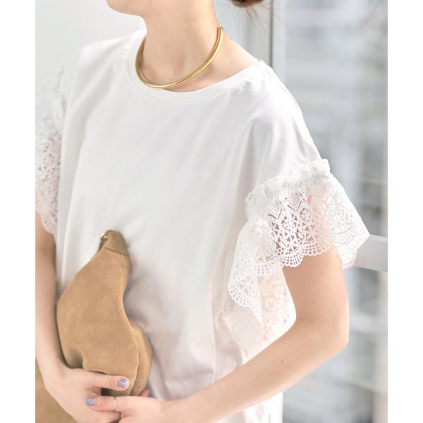 ZOZO問い合わせ番号:107503488ショップ:Spick &amp; Span，スピック アンド スパンブランド:Spick &amp; Span，スピックアンドスパン商品名:ケミカルレーススリーブプルオーバーカテゴリ:トップス&gt...