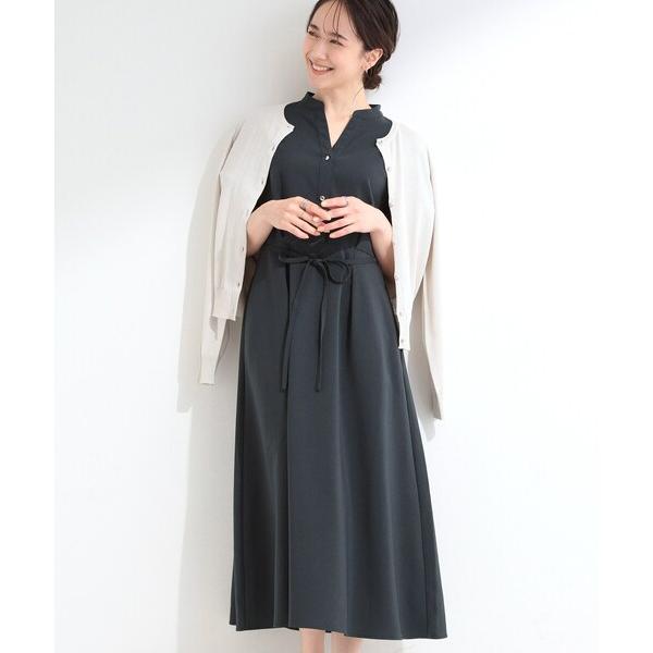 ZOZO問い合わせ番号:107503792ショップ:SHOO・LA・RUE，シューラルーブランド:SHOO・LA・RUE，シューラルー商品名:【洗濯機可／洗濯後しわになりにくい】ウエストタックフレンチワンピースカテゴリ:ワンピース/ドレス&...