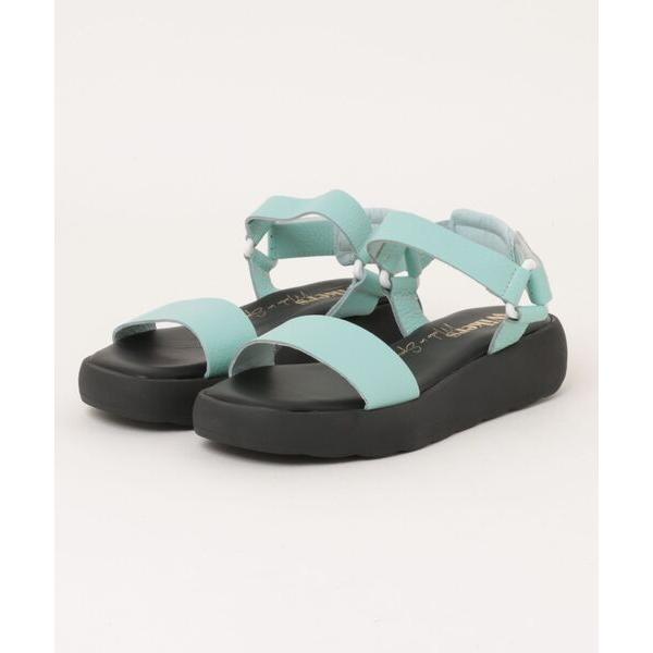 ZOZO問い合わせ番号:107503895ショップ:INTER-CHAUSSURES，インター ショシュールブランド:INTER-CHAUSSURES，インターショシュール商品名:【Wikers】ソフトスクエアトウ厚底サンダル (E2144...