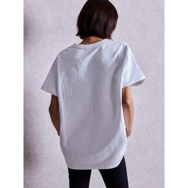 ZOZO問い合わせ番号:107504830ショップ:GYDA，ジェイダブランド:GYDA，ジェイダ商品名:sacred edge cross emboss BIG Tシャツカテゴリ:トップス>Tシャツ/カットソーブランド品番:0726...