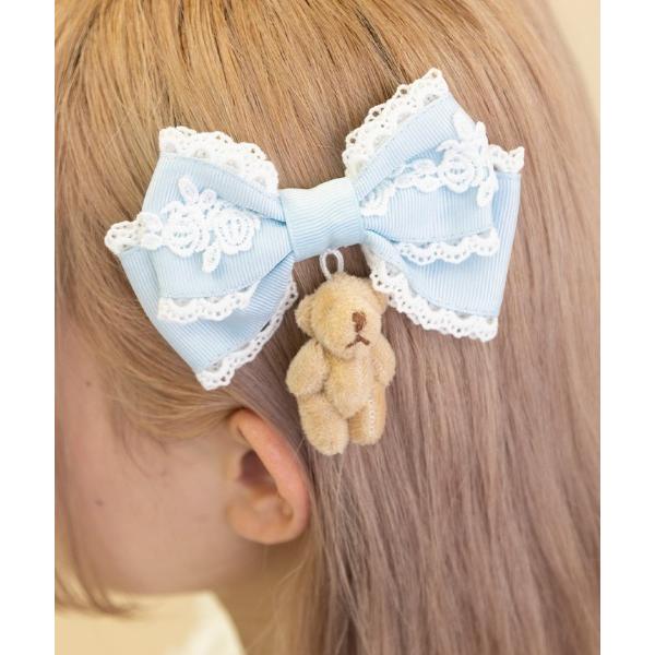 ZOZO問い合わせ番号:107505420ショップ:axes femme，アクシーズファムブランド:Chalmiere，シャルミエール商品名:くまさんリボンセットカテゴリ:アクセサリー>チャームブランド品番:LD649X24C素材:(...