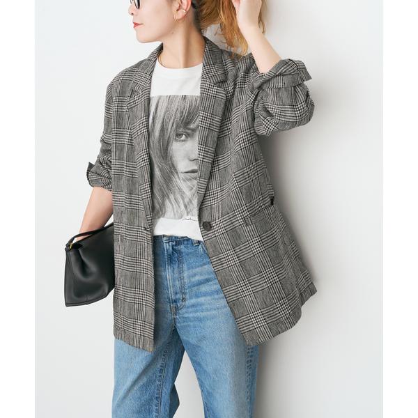 ZOZO問い合わせ番号:107506012ショップ:Spick &amp; Span，スピック アンド スパンブランド:Spick &amp; Span，スピックアンドスパン商品名:《手洗い可 / 追加》エアリーリネン1Bジャケットカテゴリ...