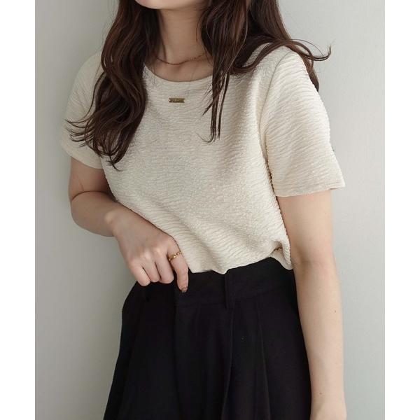 ZOZO問い合わせ番号:107506047ショップ:merrylatte，メリーラテブランド:Alumu.，エルム商品名:AM520508ジャガード2WAYトップスカテゴリ:トップス>Tシャツ/カットソーブランド品番:AM520508...