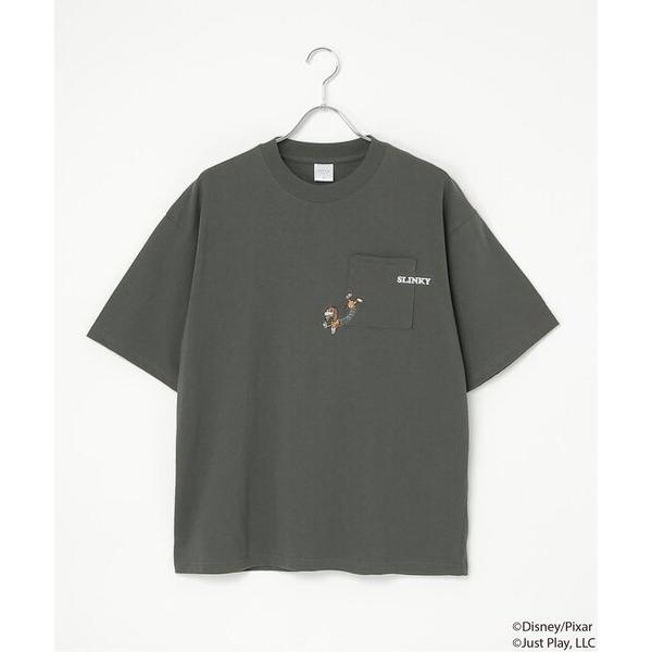 ZOZO問い合わせ番号:107506089ショップ:VENCE share style，ヴァンス シェアスタイルブランド:VENCEEXCHANGE，ヴァンスエクスチェンジ商品名:『トイ・ストーリー』デザイン　マタギ刺繍ポケットTシャツカテ...