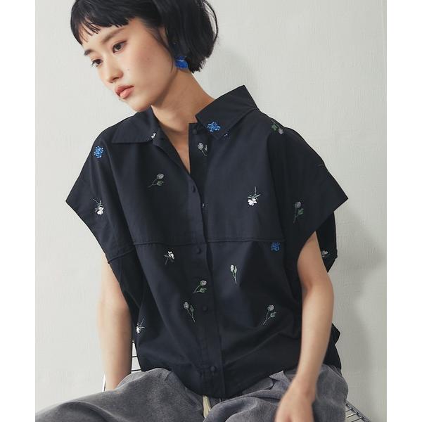 ZOZO問い合わせ番号:107506946ショップ:SMILE ORCHID，スマイルオーキッドブランド:ANOTHER S，アナザーエス商品名:セットアップ対応コクーンライン刺繍ブラウスカテゴリ:トップス>シャツ/ブラウスブランド品...