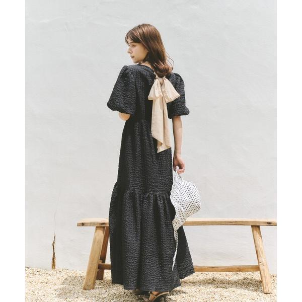 ZOZO問い合わせ番号:107507058ショップ:Olu.，オルドットブランド:Olu.，オルドット商品名:ビッグリボンフレアワンピースカテゴリ:ワンピース/ドレス>ワンピースブランド品番:OL26UCA06素材:表地: ポリエステ...