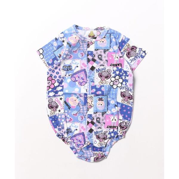 ※このアイテムは返品・交換対象外商品です。ZOZO問い合わせ番号:107507262ショップ:HYSTERIC MINI，ヒステリックミニブランド:HYSTERIC MINI，ヒステリックミニ商品名:SCRAP PATCHWORK総柄 半袖...