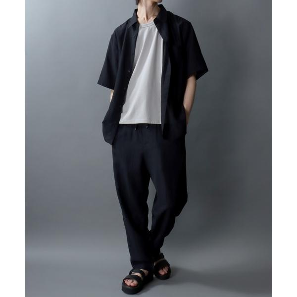 ZOZO問い合わせ番号:107507549ショップ:SITRY，シトリーブランド:SITRY，シトリー商品名:Cool Linen Blend Shirt ＆ Tapered Trousers/セットアップ 2点セット オーバーサイズ 接触...