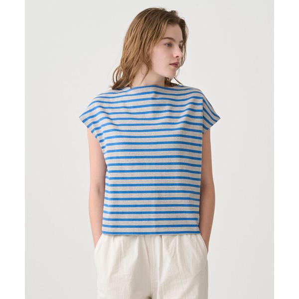 ZOZO問い合わせ番号:107543120ショップ:Bshop，ビショップブランド:ORCIVAL，オーシバル，Bshop，ビショップ商品名:ORCIVAL | コットンロード ボートネック フレンチスリーブバスクシャツ WOMENカテゴリ...