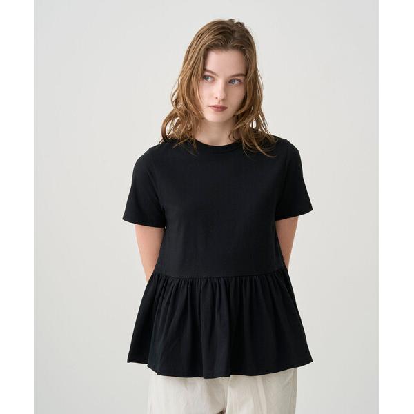 ZOZO問い合わせ番号:107543126ショップ:Bshop，ビショップブランド:ORCIVAL，オーシバル，Bshop，ビショップ商品名:ORCIVAL | オープンエンド ギャザーショートスリーブプルオーバー WOMENカテゴリ:トッ...
