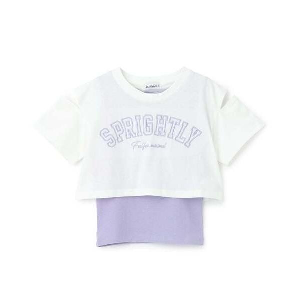 ZOZO問い合わせ番号:107543240ショップ:petit main，プティマインブランド:minimal，ミニマル商品名:【インナーつき】肩あきクロップド半袖Tシャツセットカテゴリ:トップス>Tシャツ/カットソーブランド品番:4...