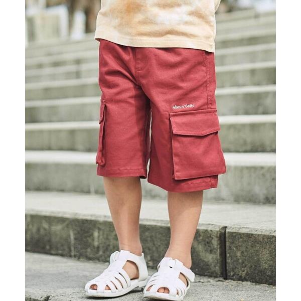 『タイムセール実施中』ZOZO問い合わせ番号:107543436ショップ:BEBE ONLINE STORE，ベベ オンラインストアブランド:BeBe，ベベ商品名:ストレッチツイルカーゴハーフパンツカテゴリ:パンツ>カーゴパンツブラン...