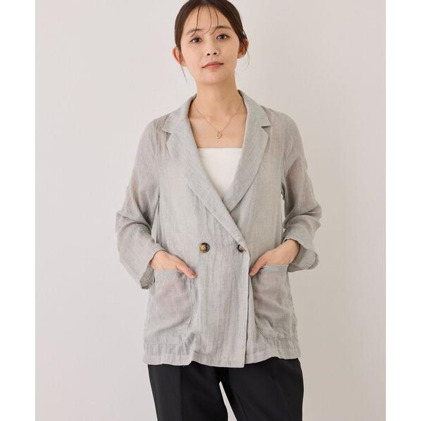 ZOZO問い合わせ番号:107543606ショップ:JAYRO，ジャイロブランド:Jayro，ジャイロ商品名:ボイルシャンブレージャケットカテゴリ:ジャケット/アウター>テーラードジャケットブランド品番:2026-A-FLV16100...