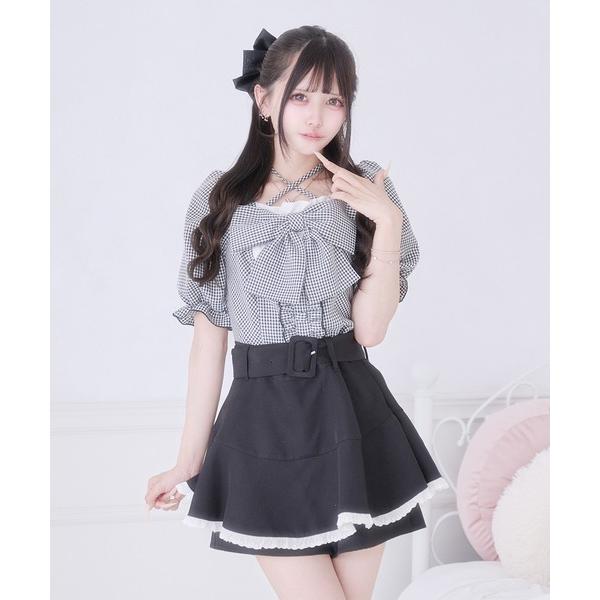 ZOZO問い合わせ番号:107543726ショップ:Pal elfy，パルエルフィーブランド:Pal elfy，パルエルフィー商品名:ぷっくりリボンハートボタントップスカテゴリ:トップス>シャツ/ブラウスブランド品番:686713素材...