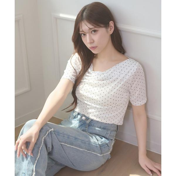 ZOZO問い合わせ番号:107543757ショップ:Ambre Neige，アンブルネージュブランド:Ambre Neige，アンブルネージュ商品名:assortment  drape tops / アソートドレープトップスカテゴリ:トップ...