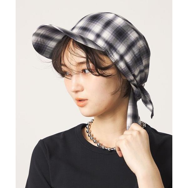 ZOZO問い合わせ番号:107544277ショップ:CITEN，シテンブランド:CITEN，シテン商品名:＜CITEN＞チェックスカーフキャップカテゴリ:帽子>キャップブランド品番:42386000010素材:コットン100％原産国:...