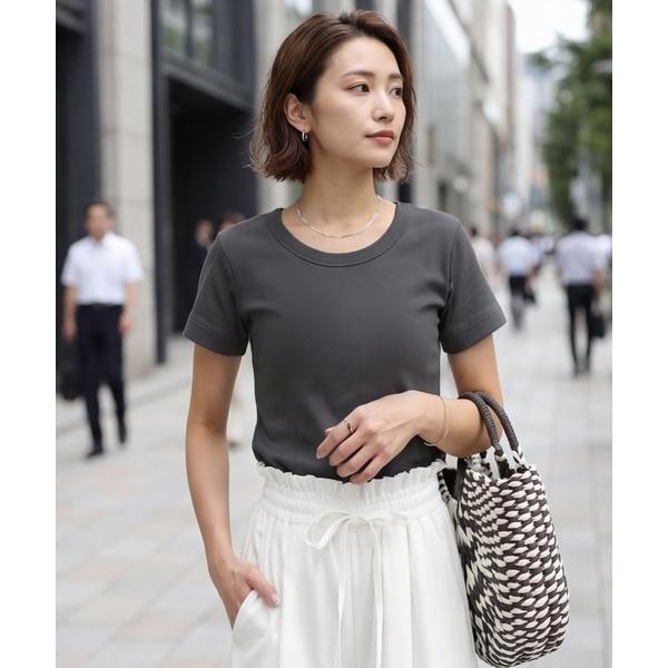ZOZO問い合わせ番号:107615702ショップ:STYLE DELI，スタイルデリブランド:STYLE DELI，スタイルデリ商品名:【Made in JAPAN】フライス半袖カットソートップスカテゴリ:トップス>Tシャツ/カット...